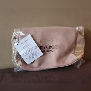 Jimmy Choo Parfums | Bags | Nwt Jimmy Choo Parfums Blush Gold Glitter ...